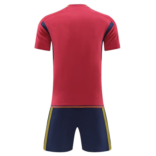 Esp Sss Round Neck White/Red Color Uniform, Jersey & Shorts – Fc Sports