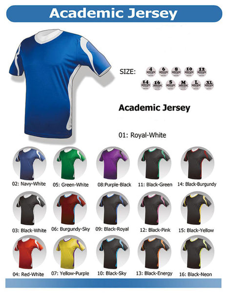 Football Club Jersey | Academic Jersey | Fc Sports